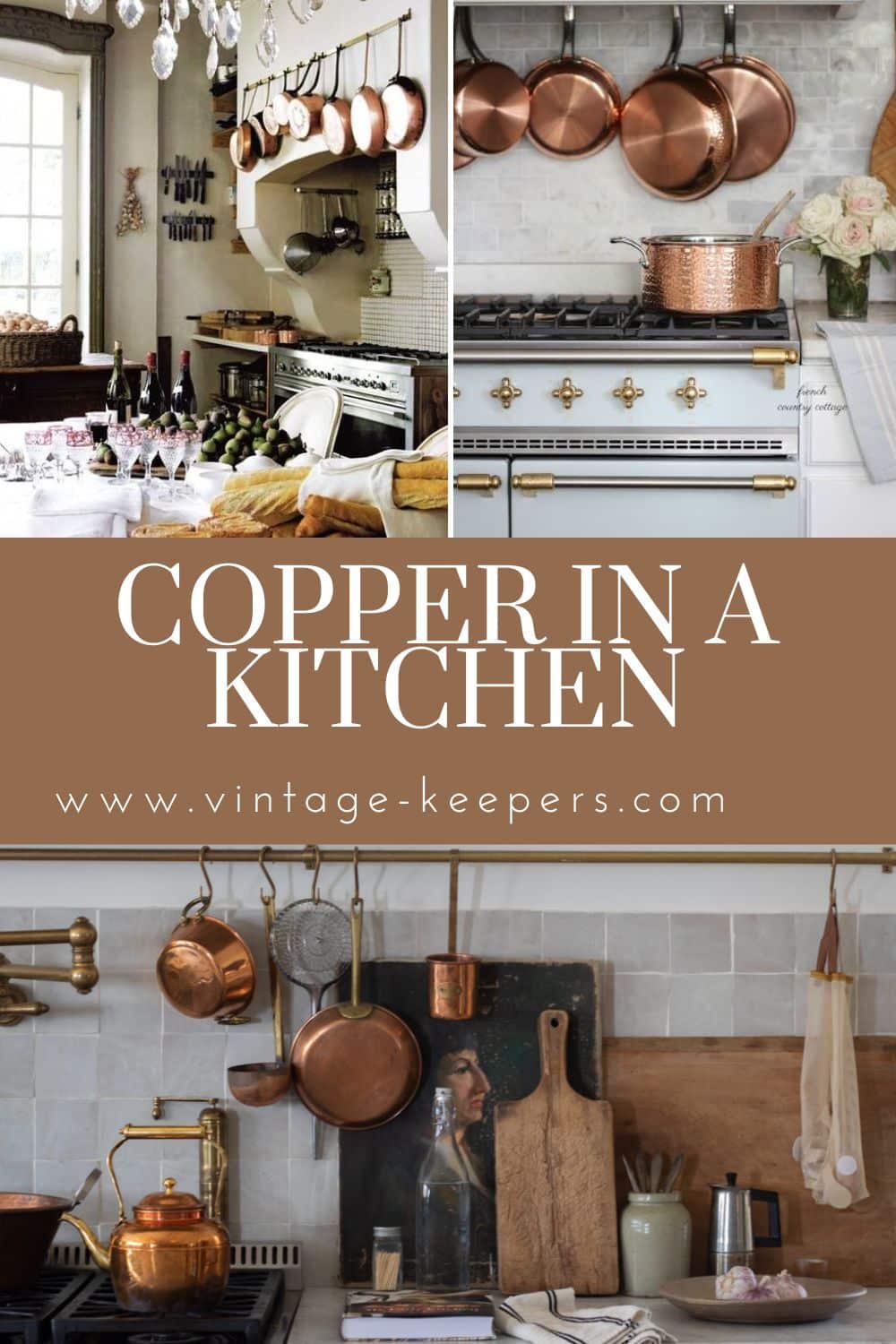 Styling with Copper in the Kitchen | Vintage Keepers