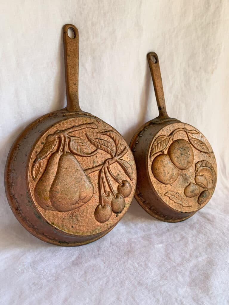 Cast Iron Decorative Pan Set | Vintage Keepers