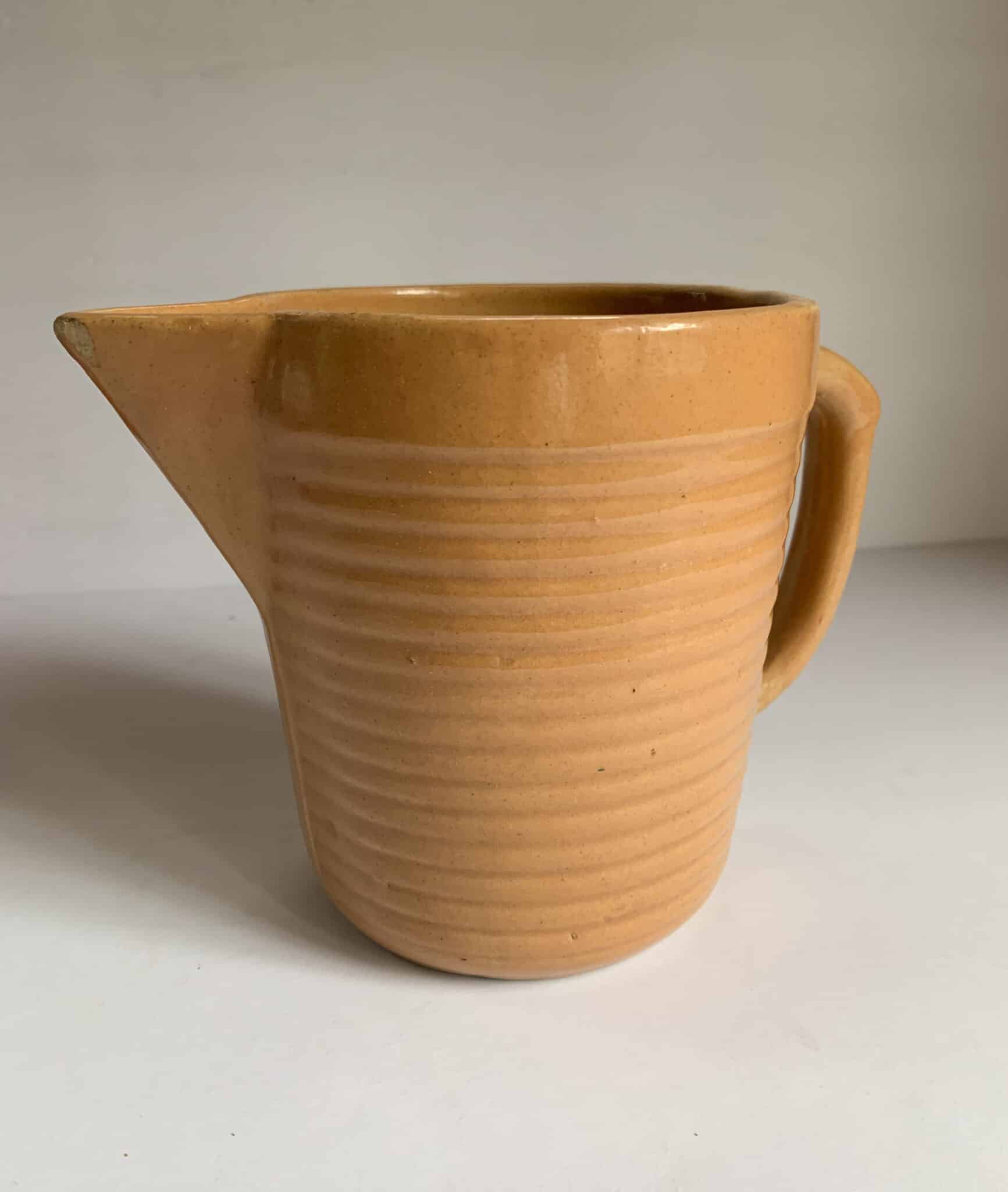 1930’s Stoneware Farmhouse Pitcher | Vintage Keepers