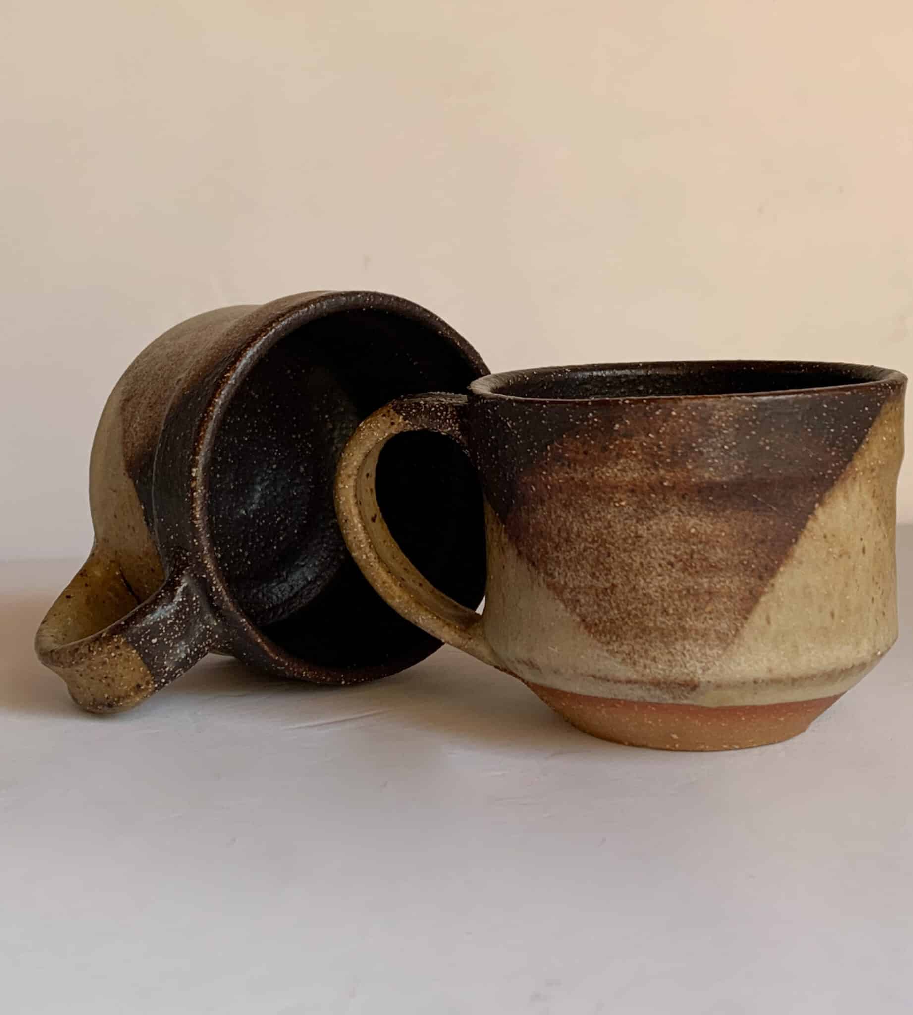 Studio Pottery Espresso Mug Set | Vintage Keepers