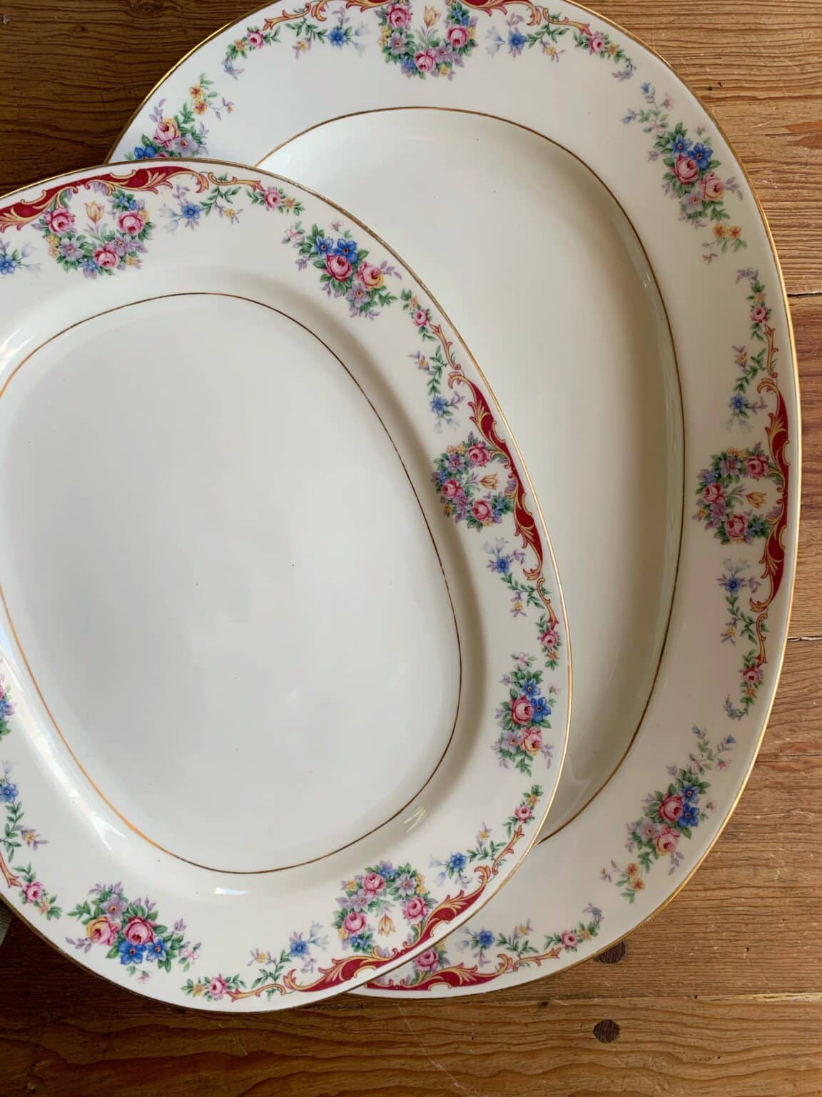 European Serving Platter Set | Vintage Keepers