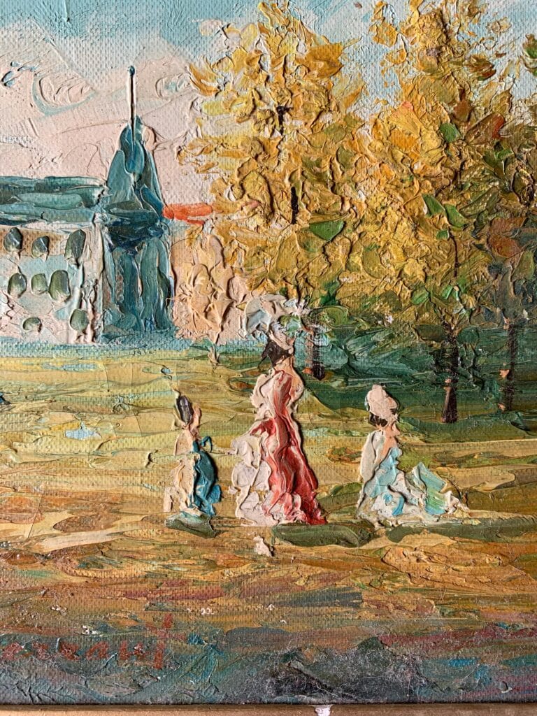 Antique Original Oil Painting | Vintage Keepers