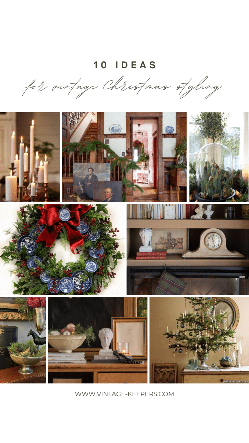 Styling with Vintage for Christmas | Vintage Keepers
