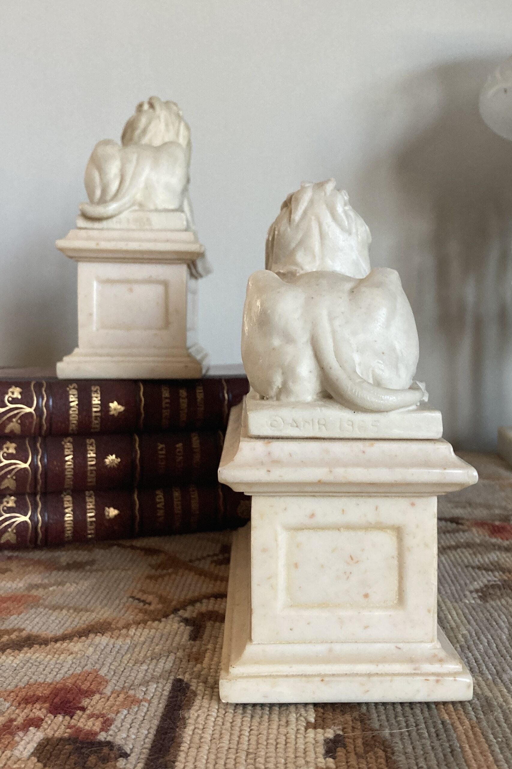 Vintage Lion Bookends New York Public Library Mascots | Vintage Keepers